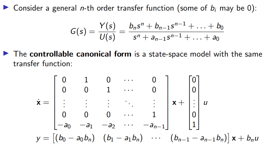 Solved Consider a general n-th order transfer function (some | Chegg.com