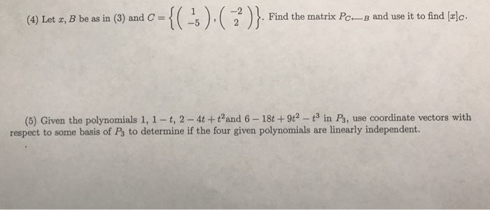 Solved (1) Given A, a 6 x 8-matrix. What is the largest | Chegg.com