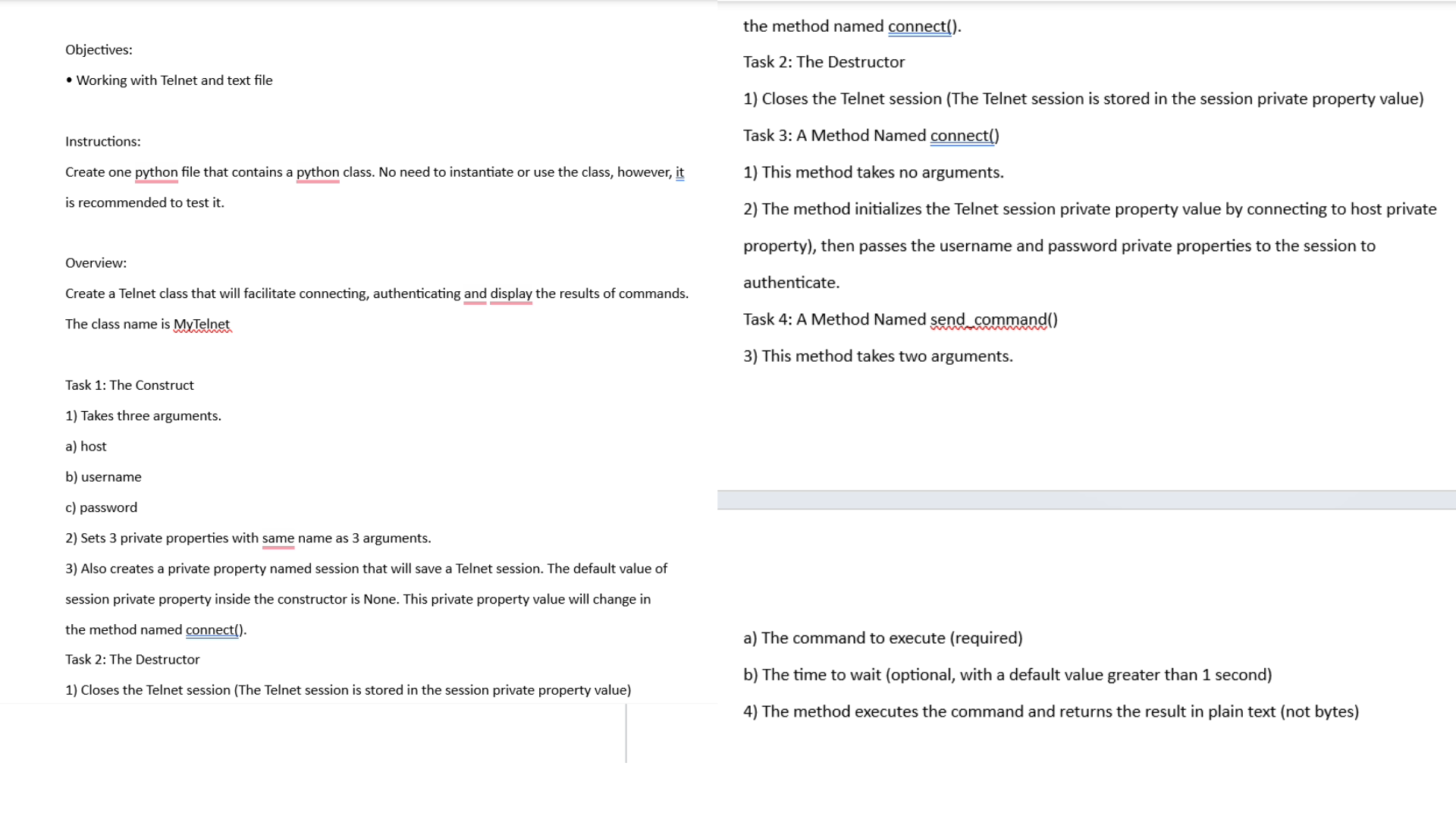 Solved Objectives:• ﻿Working with Telnet and text | Chegg.com