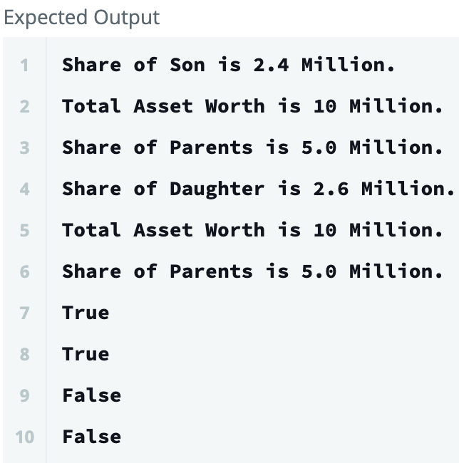 Solved I have the same output, but I don't know why its not | Chegg.com