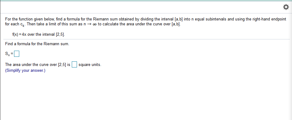 Solved For the function given below, find a formula for the | Chegg.com