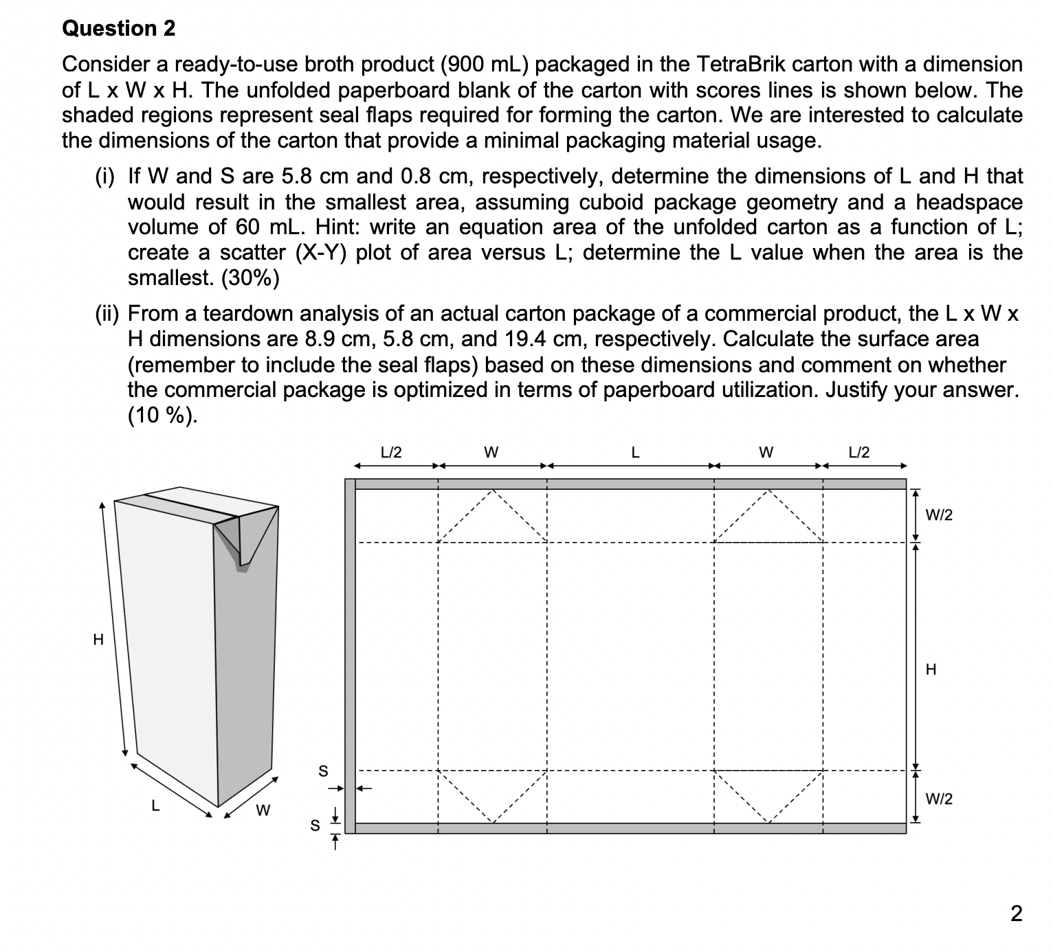 Solved Consider a ready-to-use broth product (900 mL) | Chegg.com