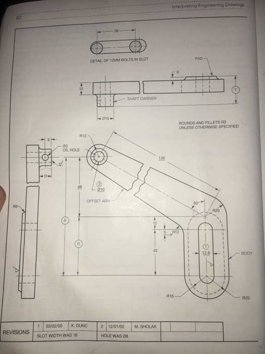 Solved Unit 8 QUESTIONS 1. At what angle is the offset arm | Chegg.com