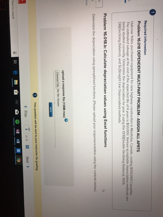 Solved Required information Problem 16.018 DEPENDENT | Chegg.com