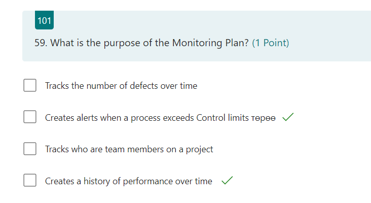 Solved What is the purpose of the Monitoring Plan? (1 | Chegg.com