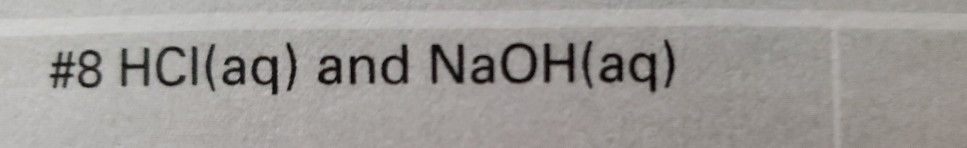 Solved #5 H2O2(g) with MnO2 MnO,'s role is as a #8 HCl(aq) | Chegg.com