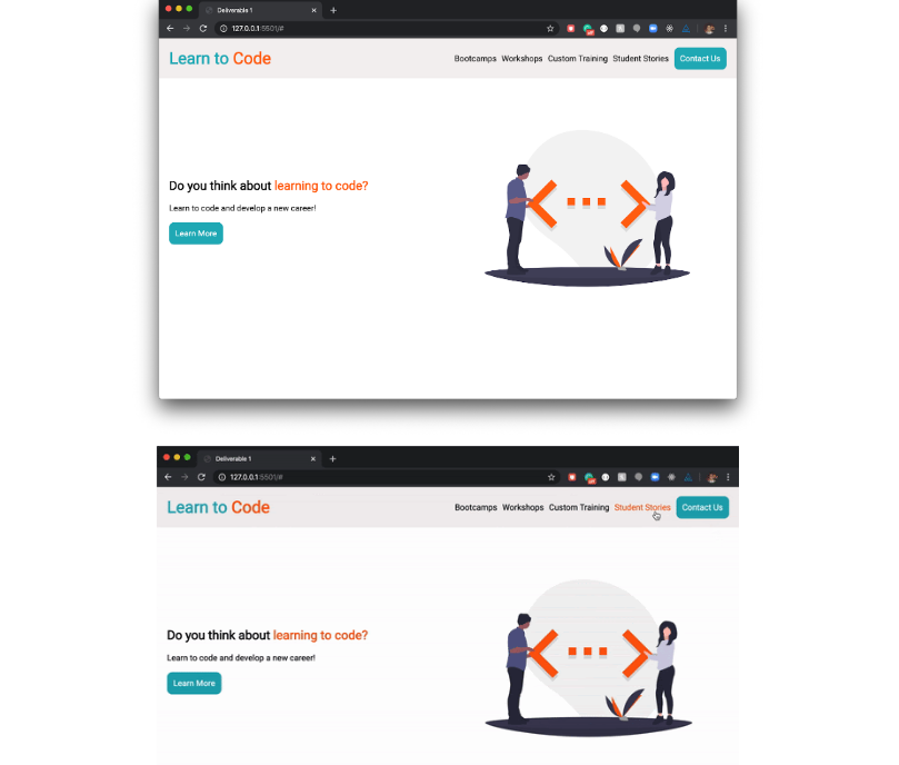 Solved HTML and CSS to build a website. The image: The | Chegg.com
