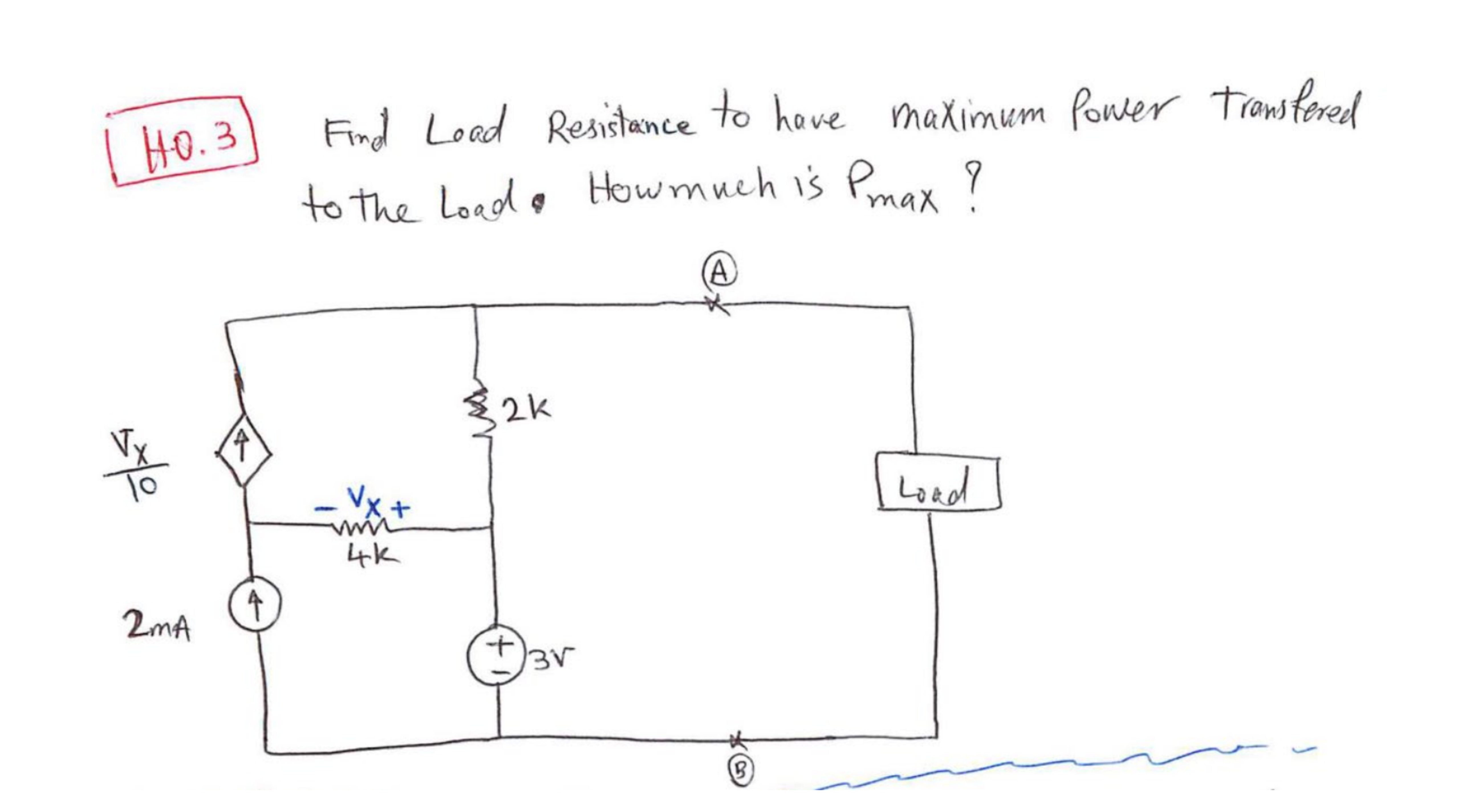 Solved 1.Find the Load Resistance (RL) to ﻿have maximum | Chegg.com