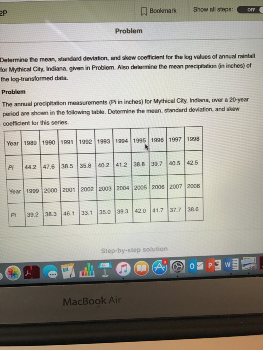 Solved Bookmark Show all steps OFF 2P Problem Determine the | Chegg.com