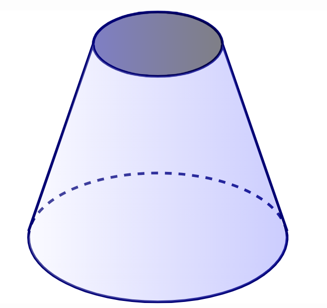 Solved A small pet collar is conical in shape, 12 inches | Chegg.com