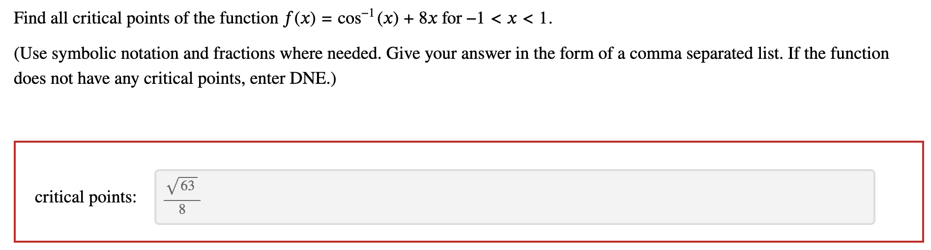 Solved Find all critical points of the function | Chegg.com