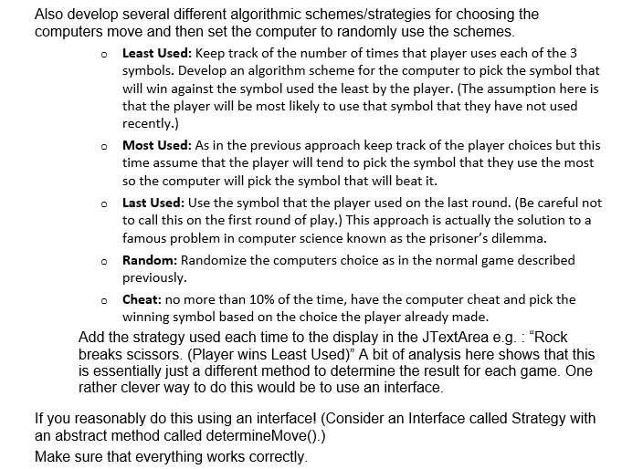 Create a Java Swing GUI application with the | Chegg.com