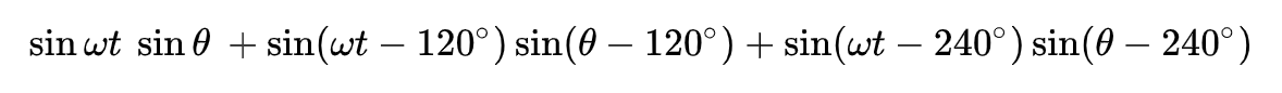 Solved sin wt sin 0 sin(ut - 120) sin(0 120°)sin(wt 240°) | Chegg.com