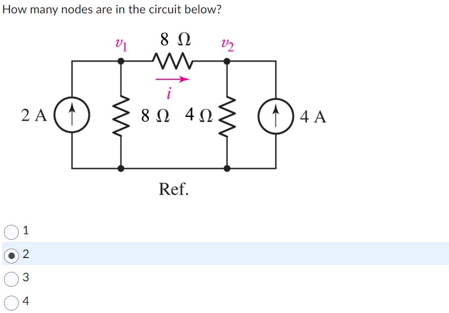 Solved How many nodes are in the circuit below?Apply the | Chegg.com