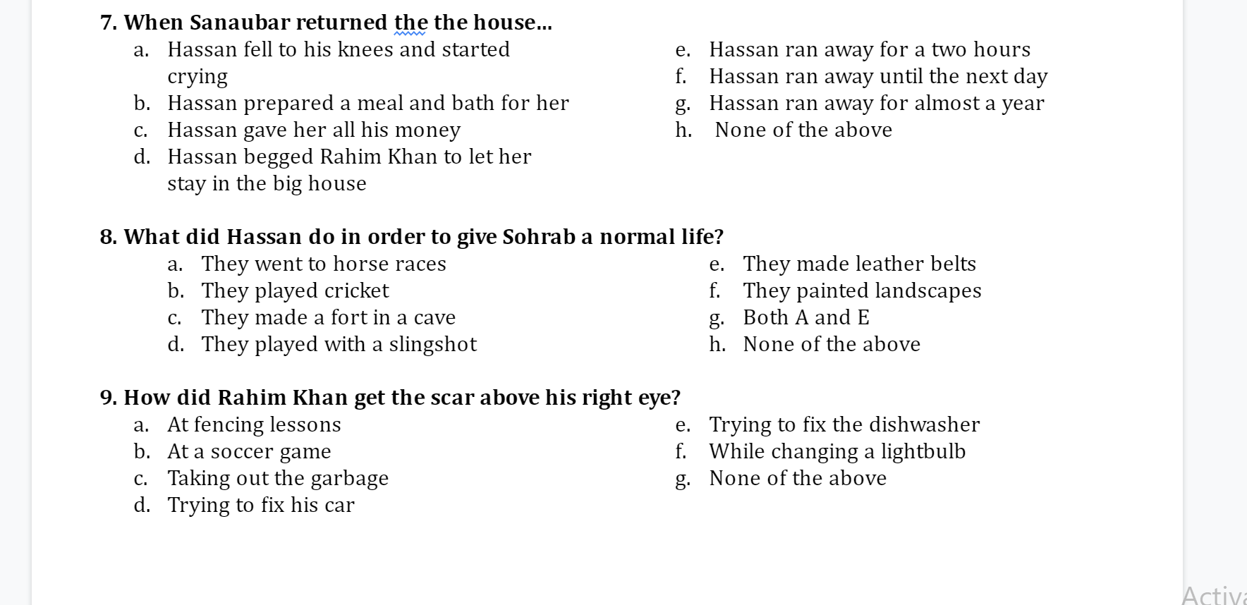 Answer these question from chapters 15-18 in the book | Chegg.com