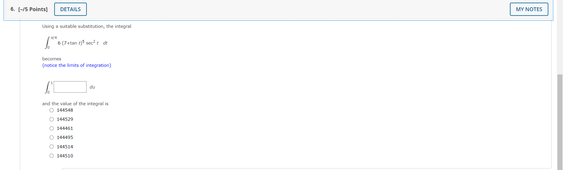 Solved 6 15 Points Details My Notes Using A Suitable 7995