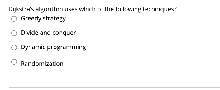 Solved Which of the following technique is the best to | Chegg.com
