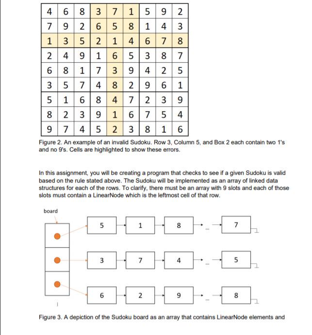 Solved Introduction Sudoku is a popular type of puzzle in | Chegg.com