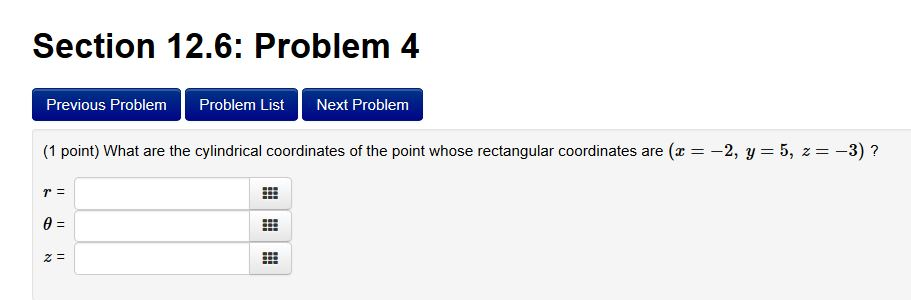 Solved Section 12.6: Problem 4 roblem Problem List Next | Chegg.com