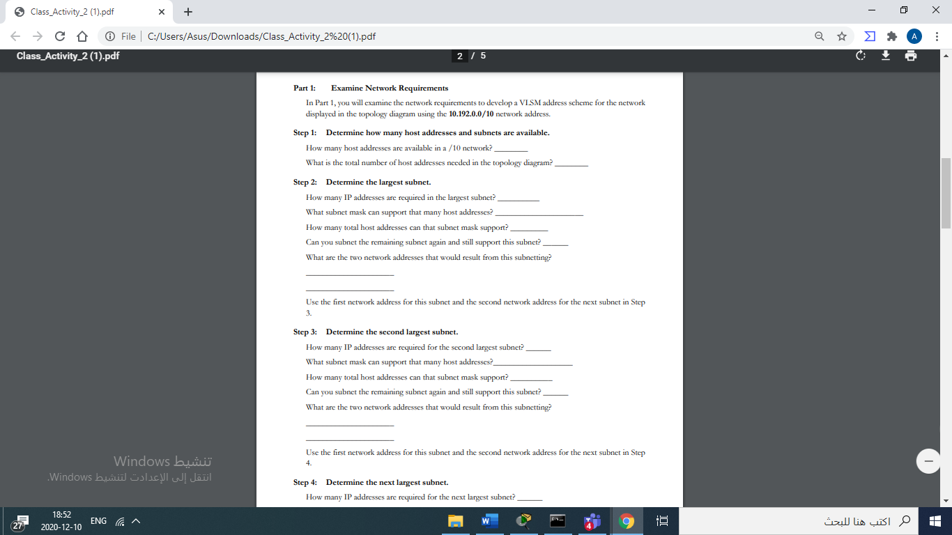 Solved Class_Activity 2 (1).pdf х + + → Co © File | Chegg.com
