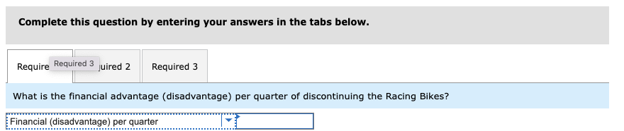 Solved Exercise 6-2 (Algo) Dropping or Retaining a Segment | Chegg.com