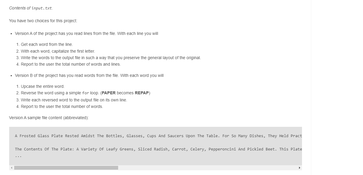 Solved Learning outcomes - Implementing EOF loops. - | Chegg.com
