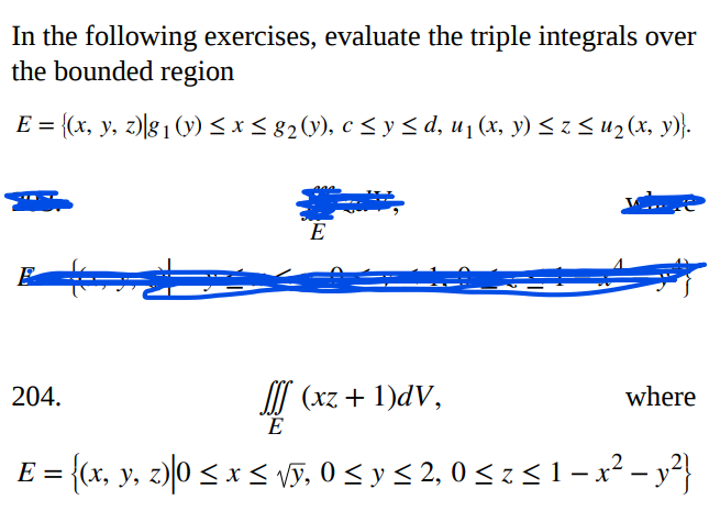 Solved In the following exercises, evaluate the triple | Chegg.com