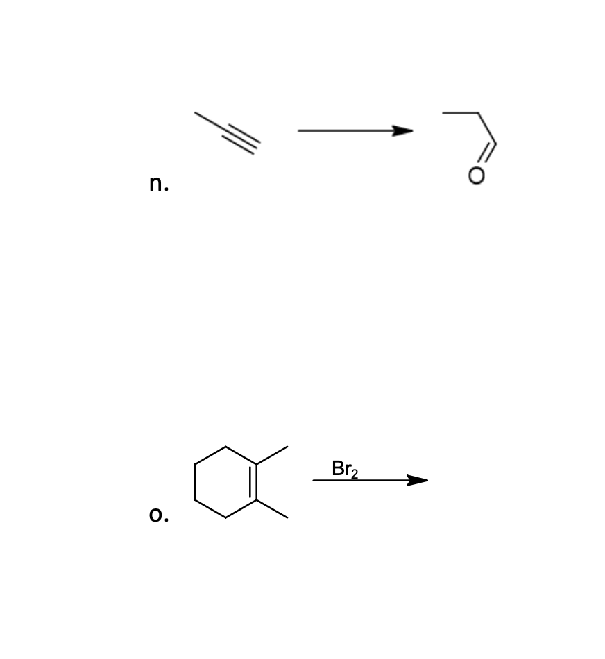 Solved Fill in any missing component (substrate, reagent, or | Chegg.com