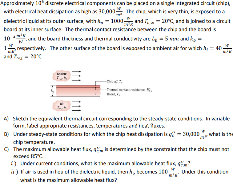 Solved W m2 W Approximately 10 discrete electrical | Chegg.com