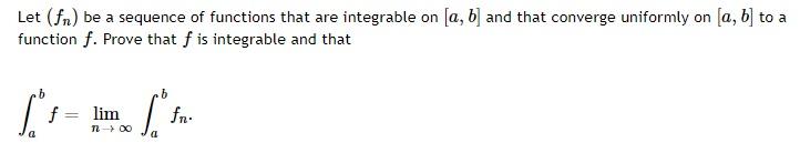 Solved Let (fn) be a sequence of functions that are | Chegg.com