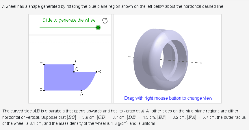 Solved For part B, ﻿moment of ﻿inertia is ﻿precise and is | Chegg.com
