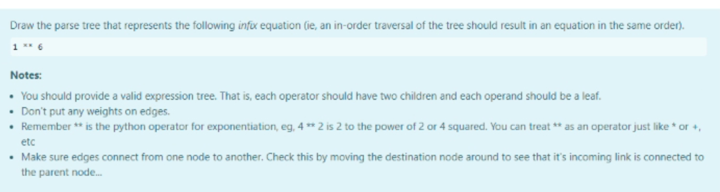 Solved Draw the parse tree that represents the following | Chegg.com