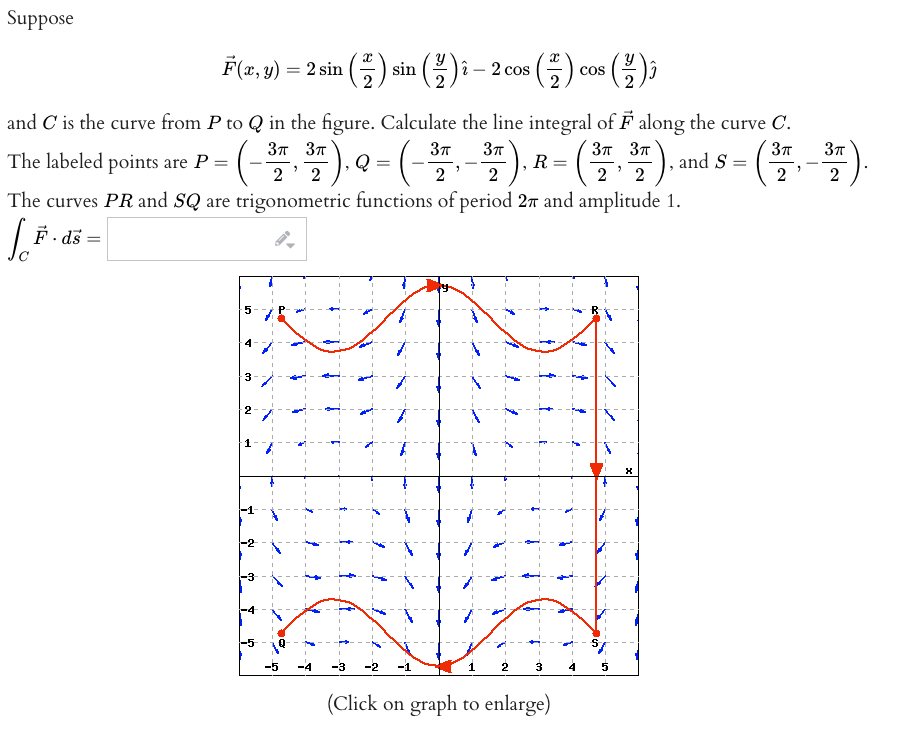 Solved Suppose F(x,y)=2sin(2x)sin(2y) ^−2cos(2x)cos(2y) ^ | Chegg.com