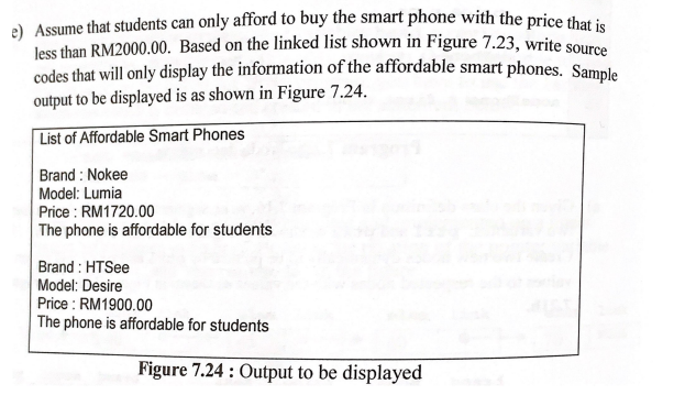 Solved node Phone (string br, string md, float pr) 15 | Chegg.com