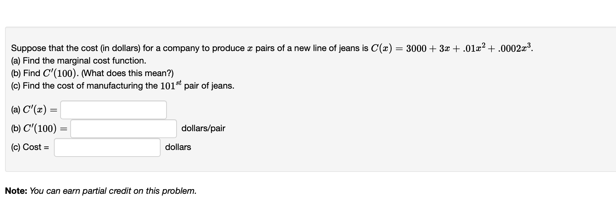 Solved The total revenue and total cost functions for the | Chegg.com
