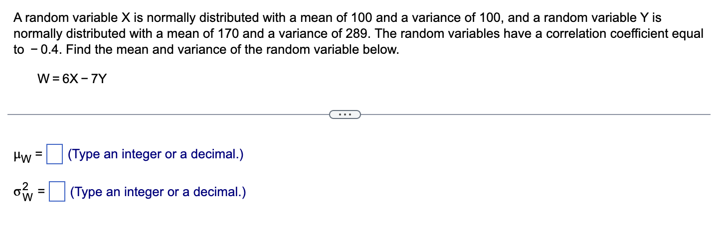 Solved A random variable X is normally distributed with a | Chegg.com