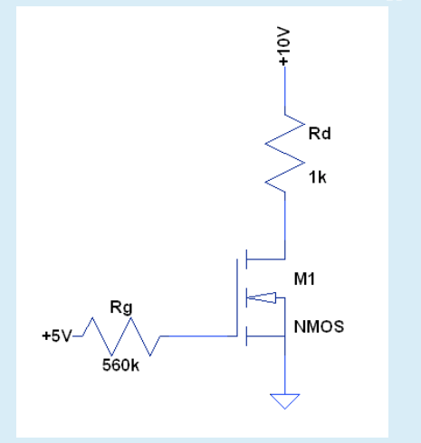 Solved The NMOS transistor in the figure below has VTN = | Chegg.com