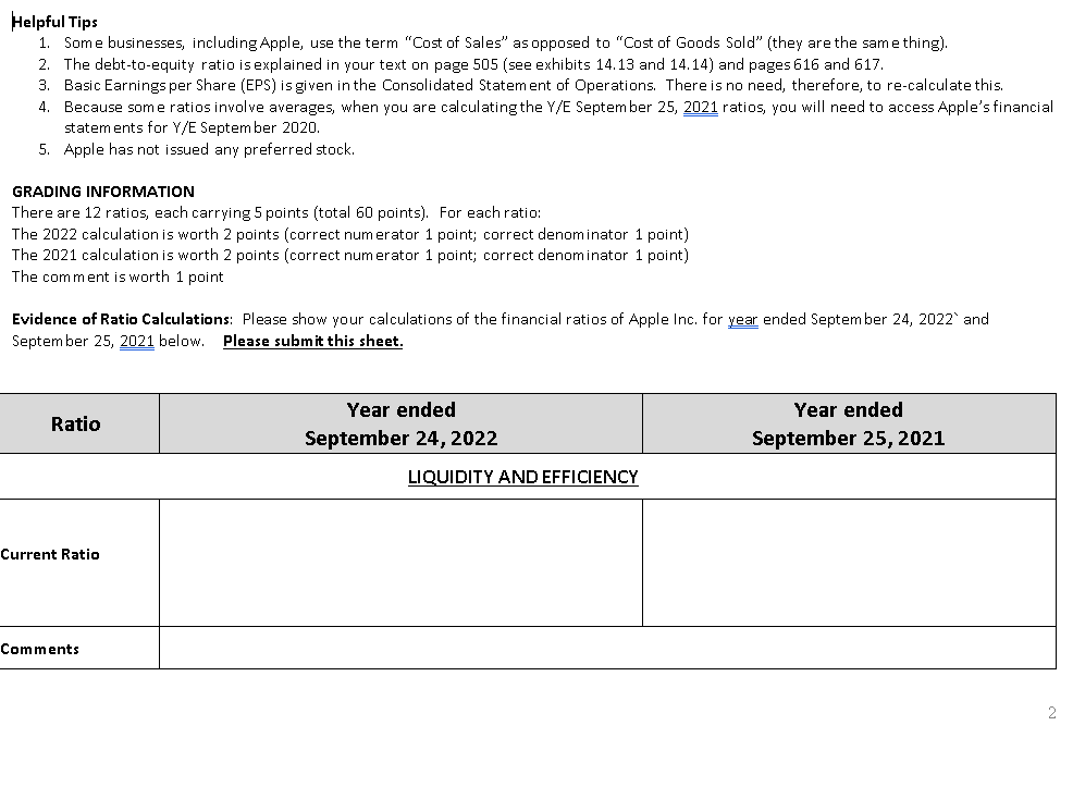 Solved Apple Inc.Apple Inc. CONSOLIDATED BALANCE | Chegg.com