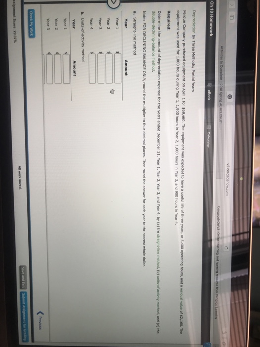 Solved Ch 10 method. | Chegg.com
