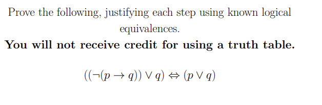Solved Prove the following, justifying each step using known | Chegg.com