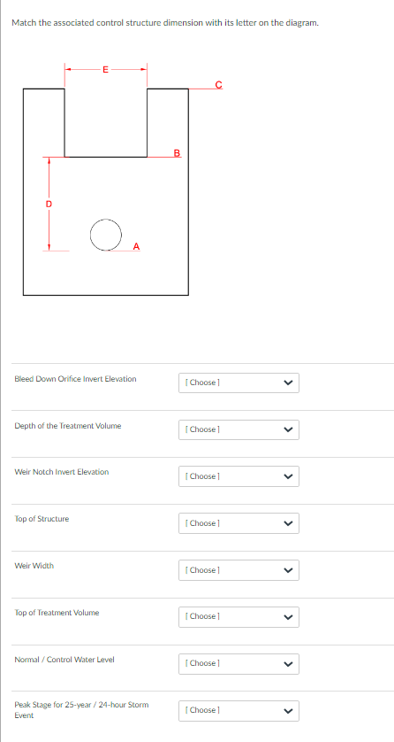 Match the associated control structure dimension with | Chegg.com