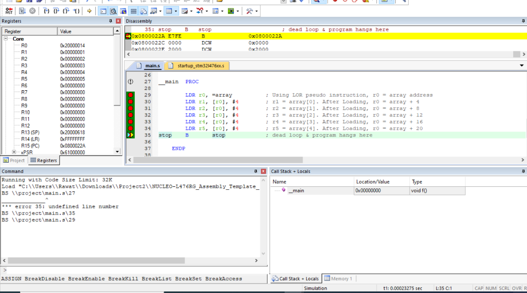 Solved 1.) Explain what does Value: 0x200000014 and the rest | Chegg.com