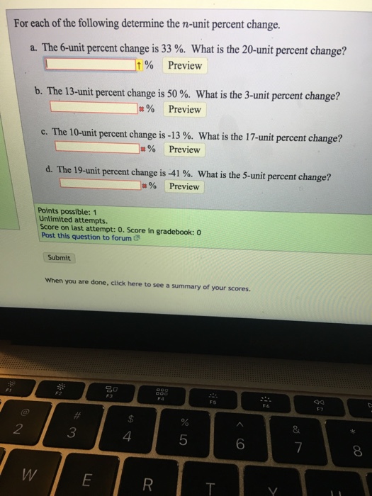 Solved For each of the following determine the n-unit | Chegg.com