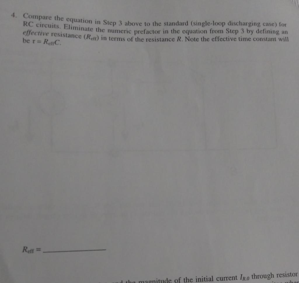 Solved Procedure 2: Discharging Case 1. Consider the | Chegg.com