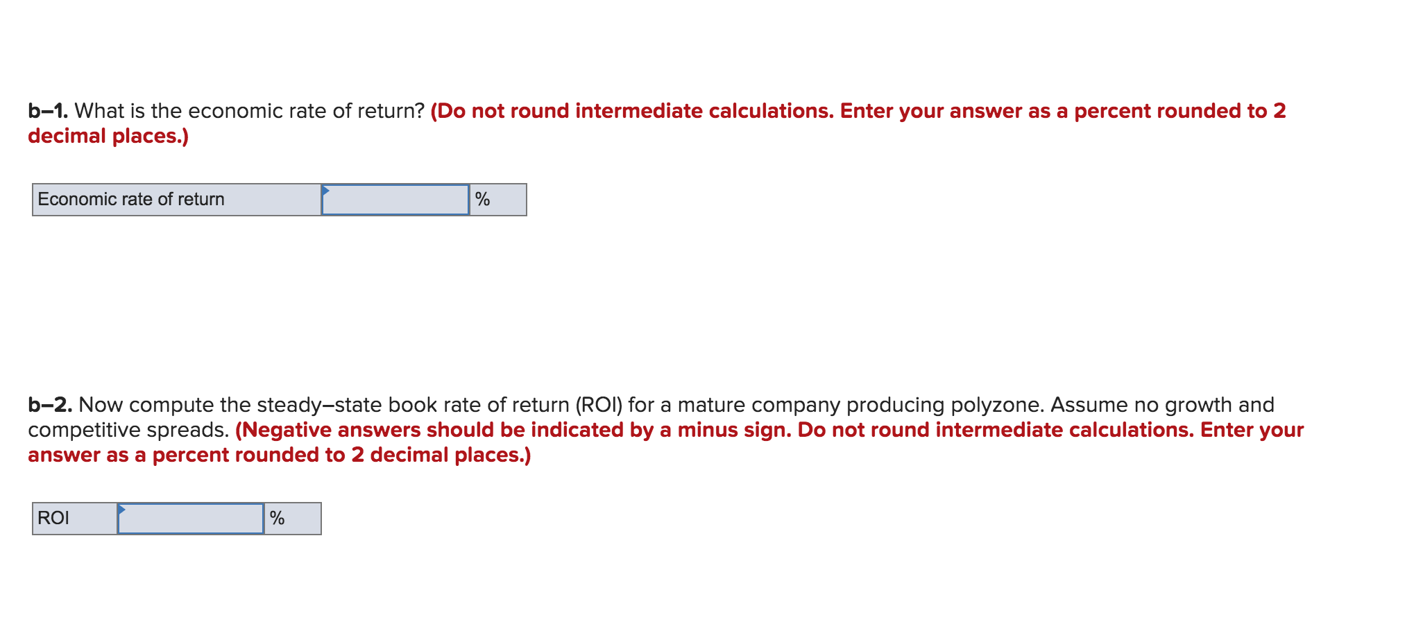 Problem 12-16 Accounting measures of performance Use | Chegg.com