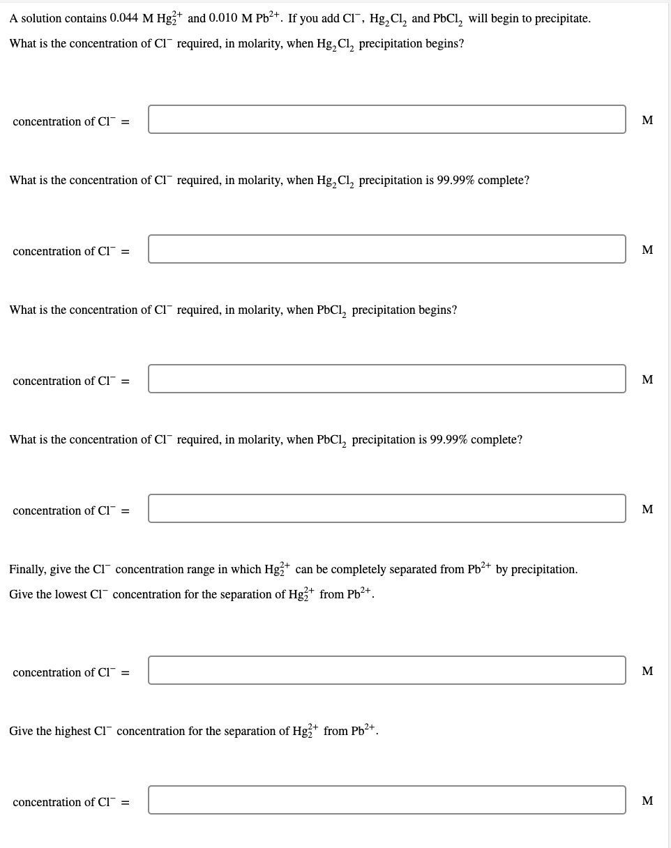 Solved THIS IS ALL THAT WAS GIVEN: A solution contains | Chegg.com