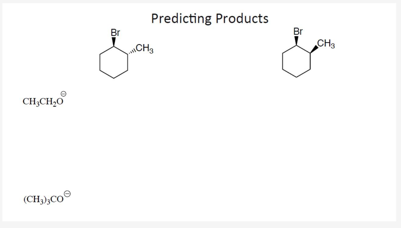 Solved Predicting Products Br Br CH3 ...CH & CH2CH,0 | Chegg.com