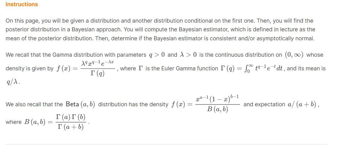 Solved On this page, you will be given a distribution and | Chegg.com