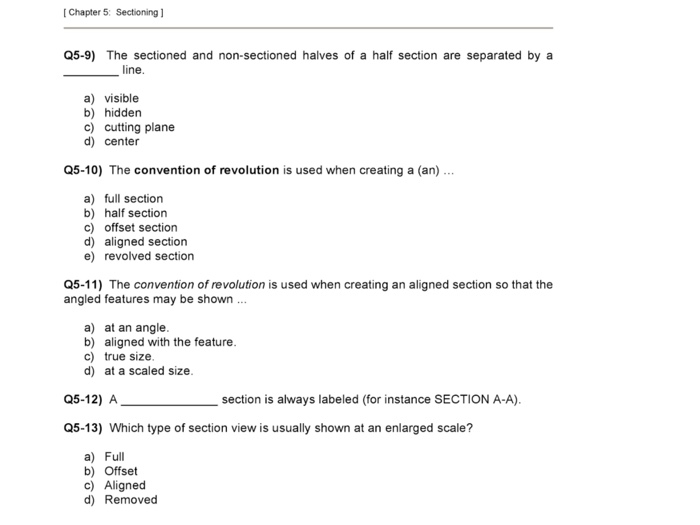 Solved Chapter 5: Sectioning Q5-9) The sectioned and | Chegg.com