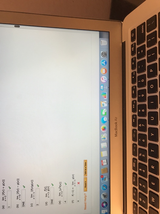 Solved The graphs of f and g are given. Use them to evaluate | Chegg.com